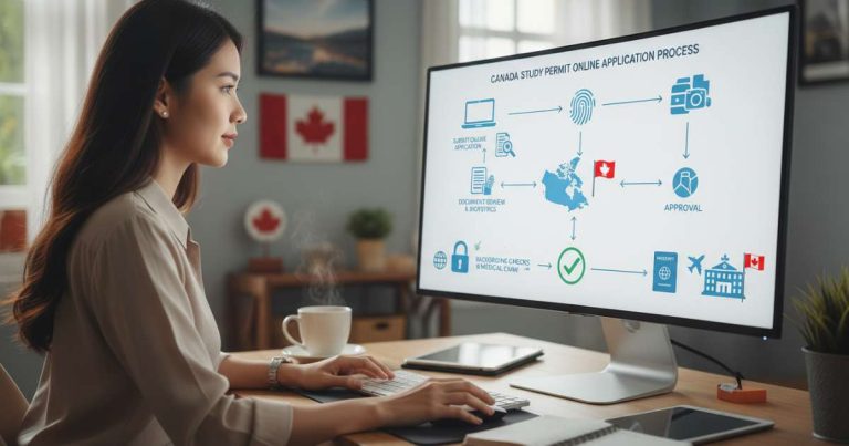 Cách nộp hồ sơ du học Canada online 2026: 5 bước đậu Visa
